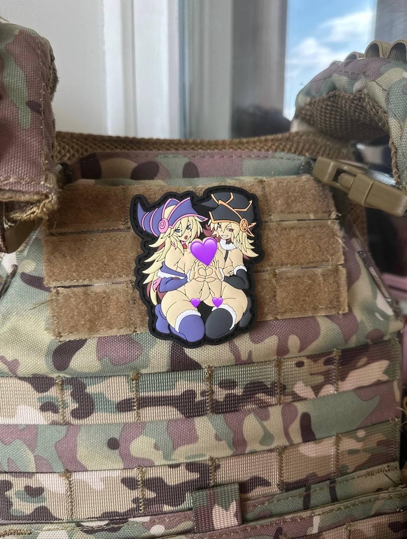 3D PVC Anime Girls Patch: Waifu Tactical Morale Patch - Etsy
