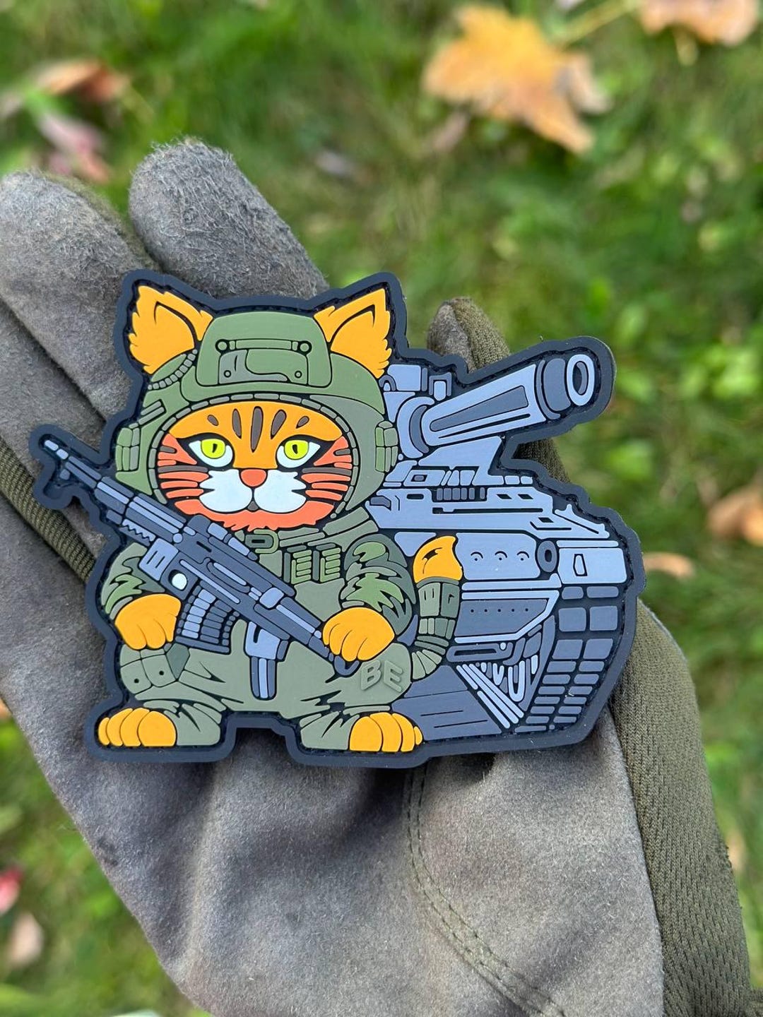 PVC Patch Cat Tankman, Trooper, Tactacial Moral Pach - Etsy