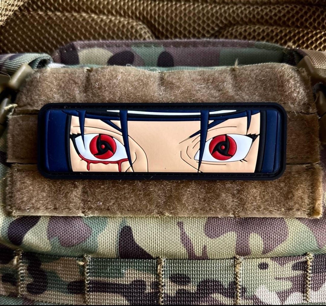 PVC Patch Anime Eyes, Manga Patch, Tactical Moral Patch - Etsy Canada