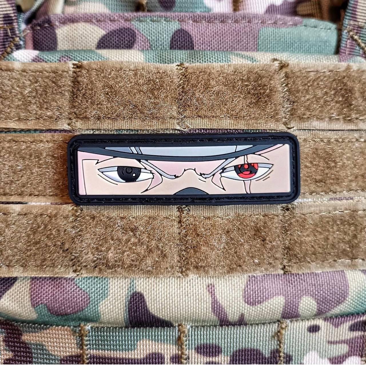PVC Patch Anime Eyes, Manga Patch, Tactical Moral Patch - Etsy