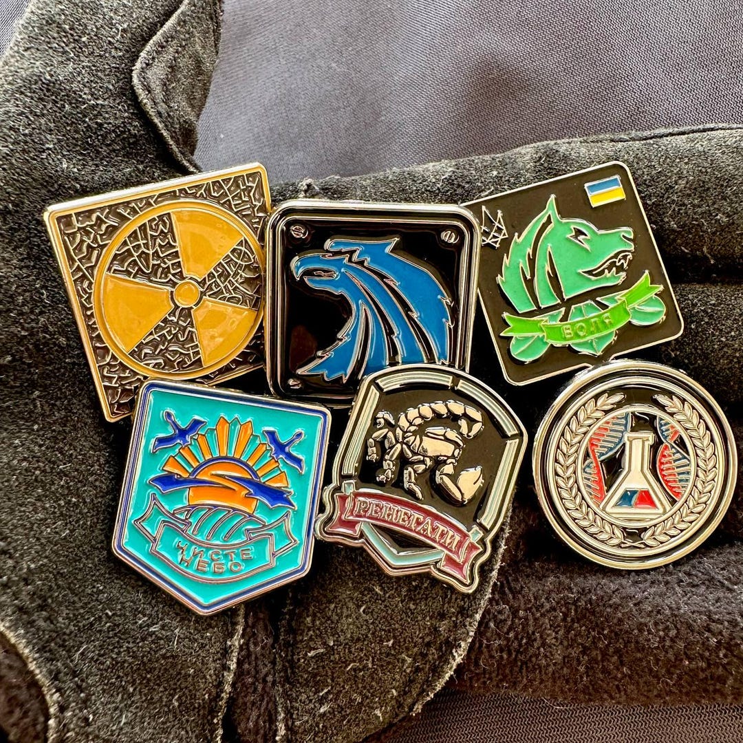 S.T.A.L.K.E.R Factions Enamel Pin Set: Gamer Gift - Etsy
