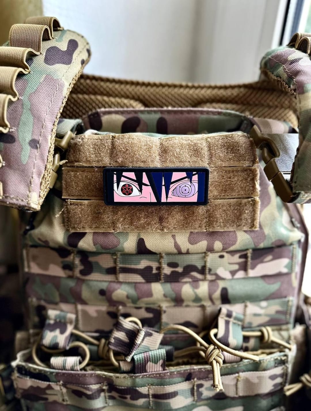 PVC Patch Anime Eyes, Manga Patch, Tactical Moral Patch - Etsy