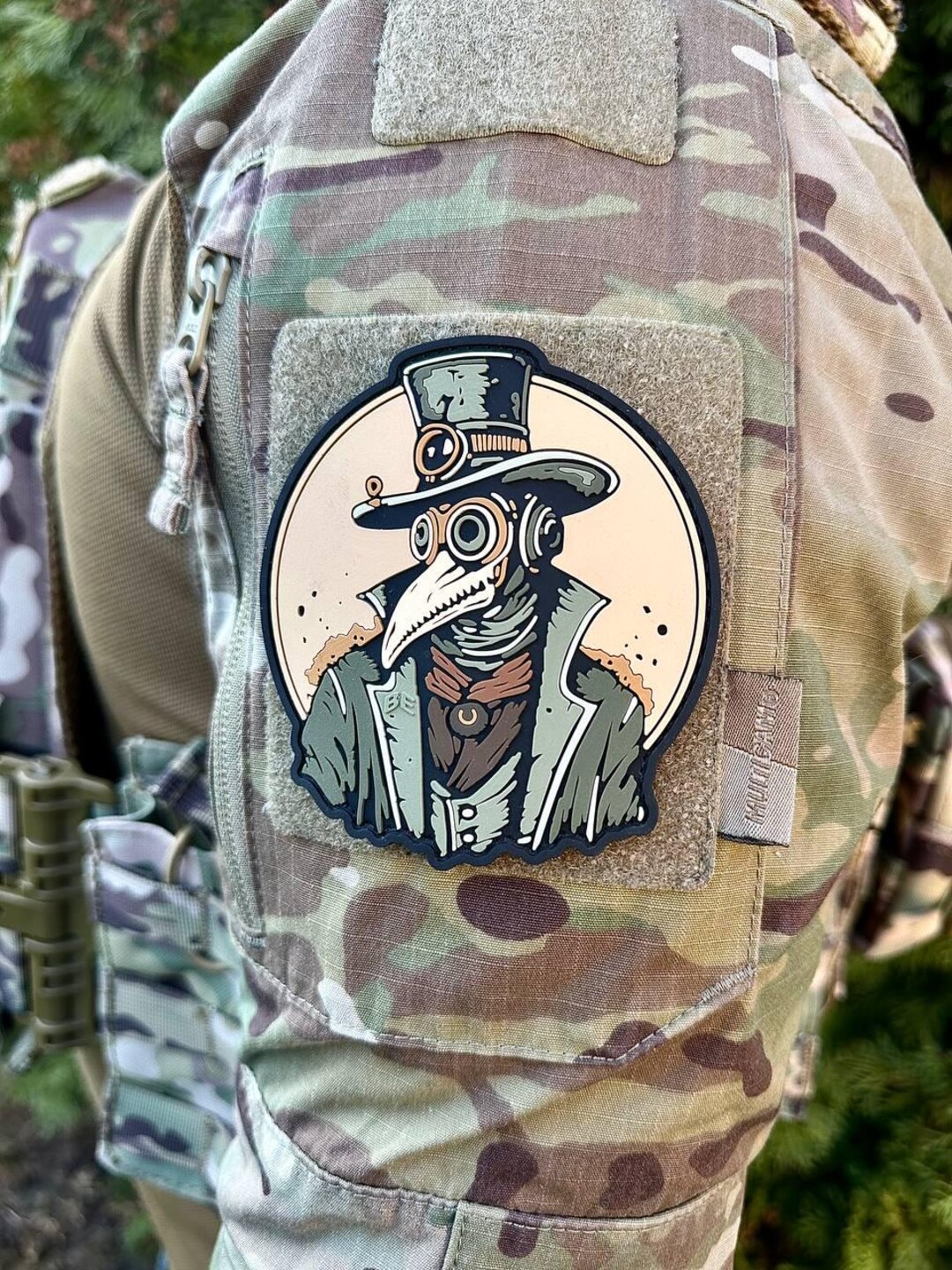 PVC Patch Plague Doctor, Doc, Tactical Moral Patch - Etsy