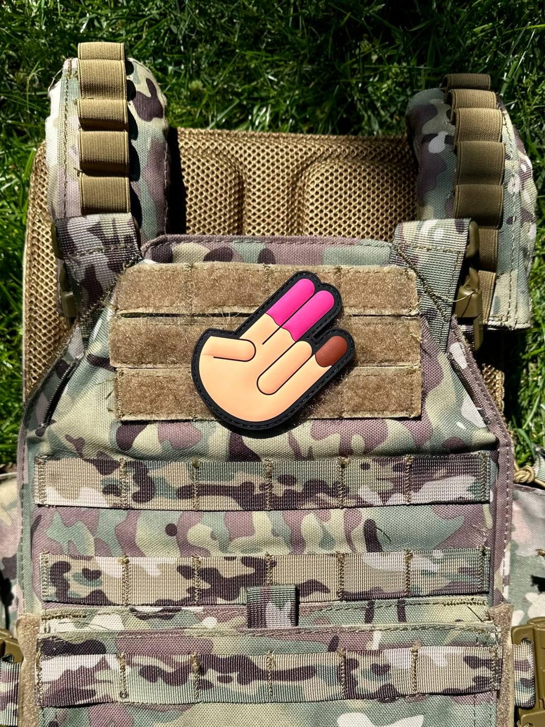 PVC Patch Hand, Tactical Moral Patch, Velcro - Etsy