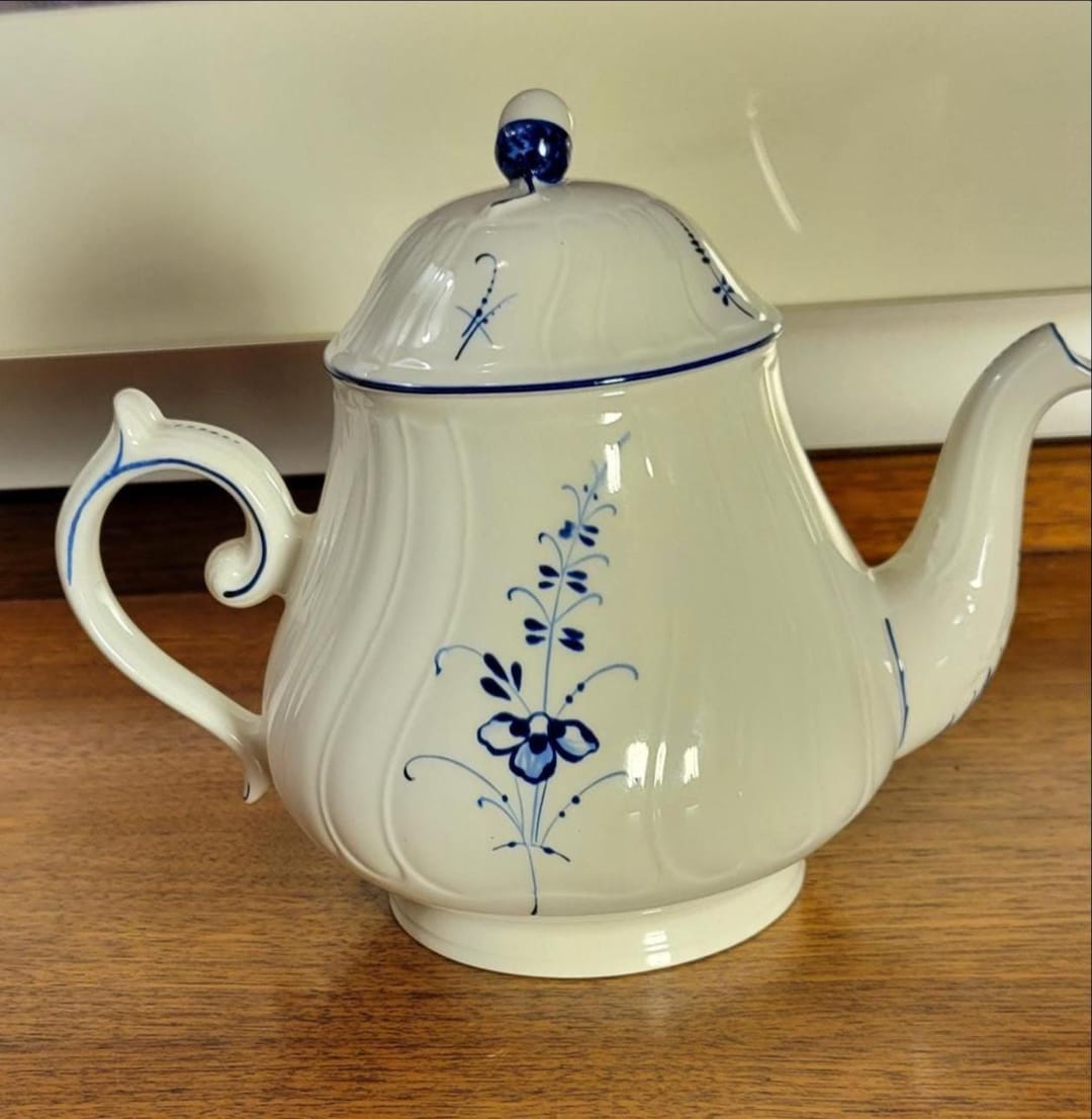 Villeroy and Boch "vieux Luxembourg" Teapot. - Etsy