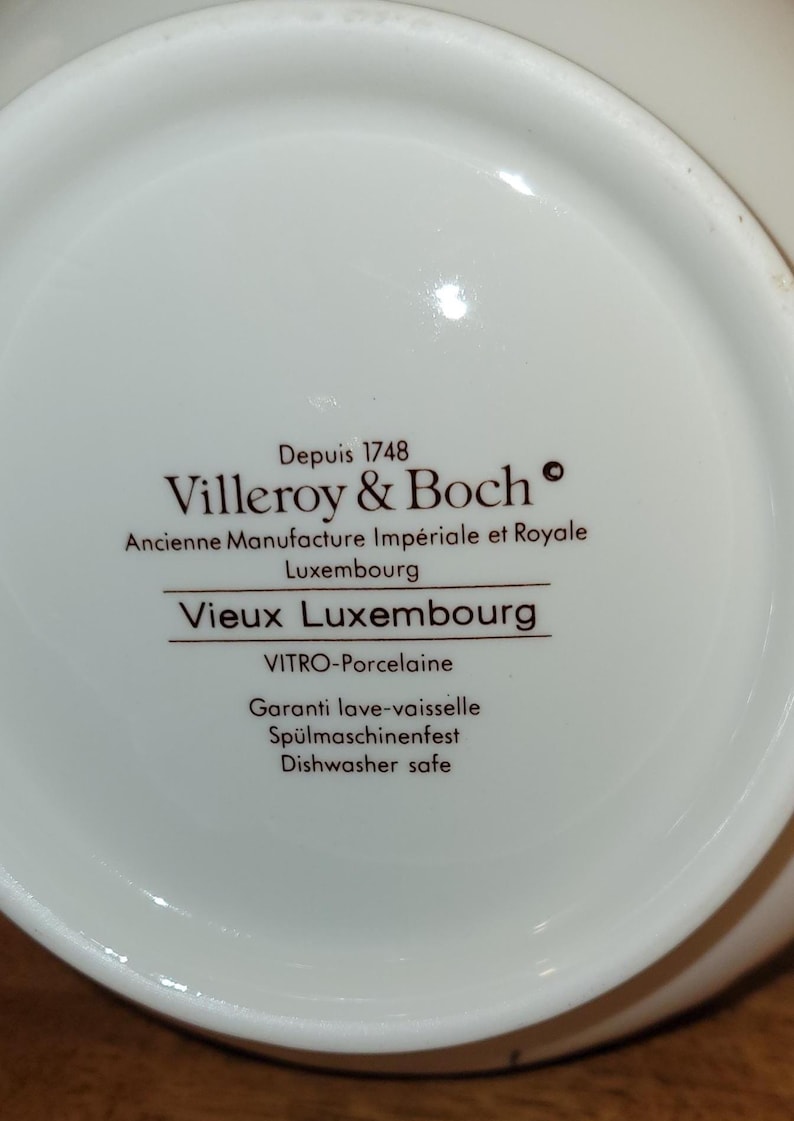 Villeroy and Boch "vieux Luxembourg" Teapot. - Etsy
