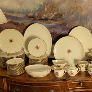 Gorgeous Lenox "roselyn" Pattern USA Fine China. - Etsy