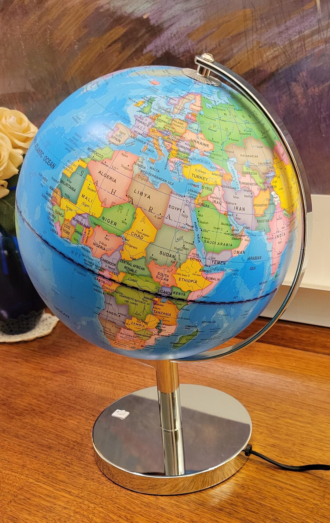 Super Cool Illuminating Astronomy Globe. - Etsy