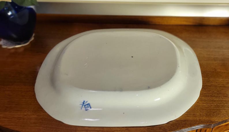 Antique Blue Willow Turkey Platter by Ridgeway. - Etsy