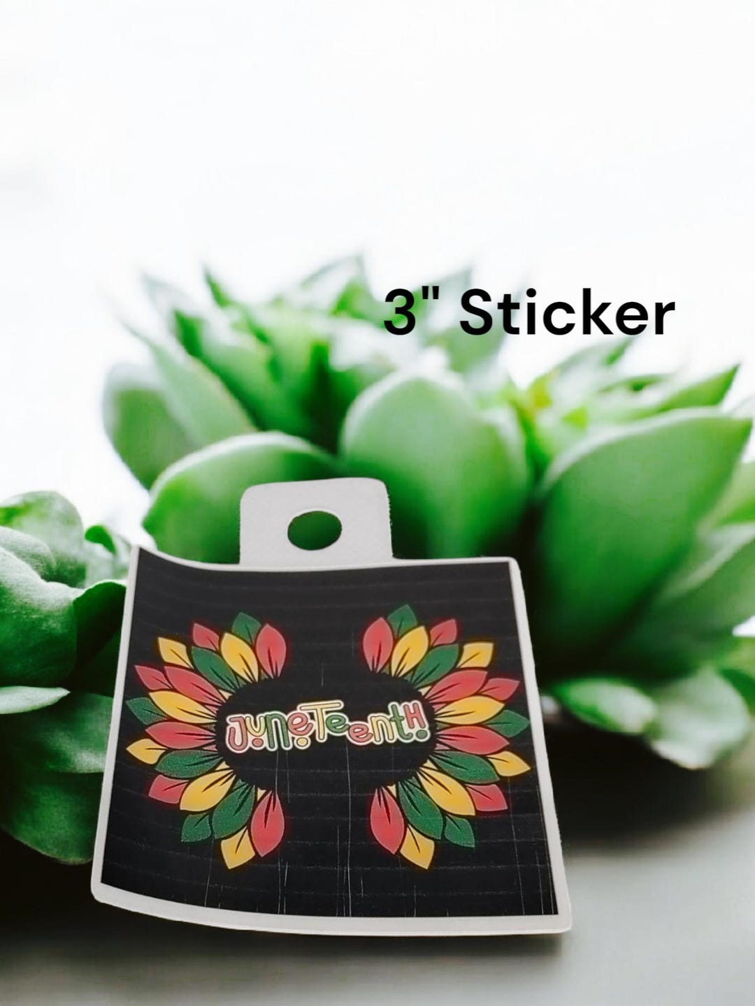 Juneteenth Black History 3" Glossy Vinyl Waterproof Laptop Decals ...