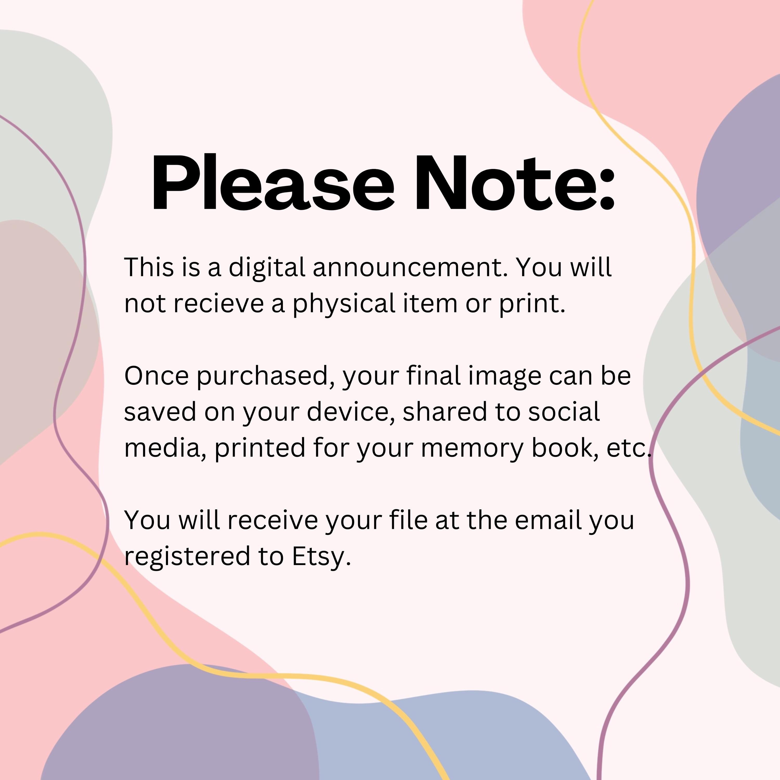 Swiftie Pregnancy Announcement Digital, Taylor Eras Themed Baby Reveal ...
