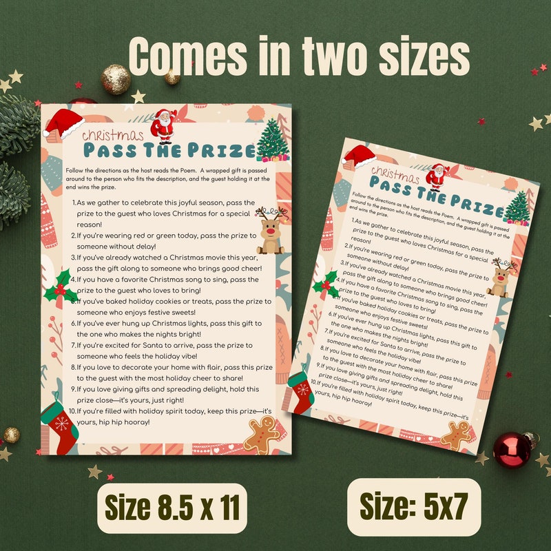 Pass the Prize - Etsy