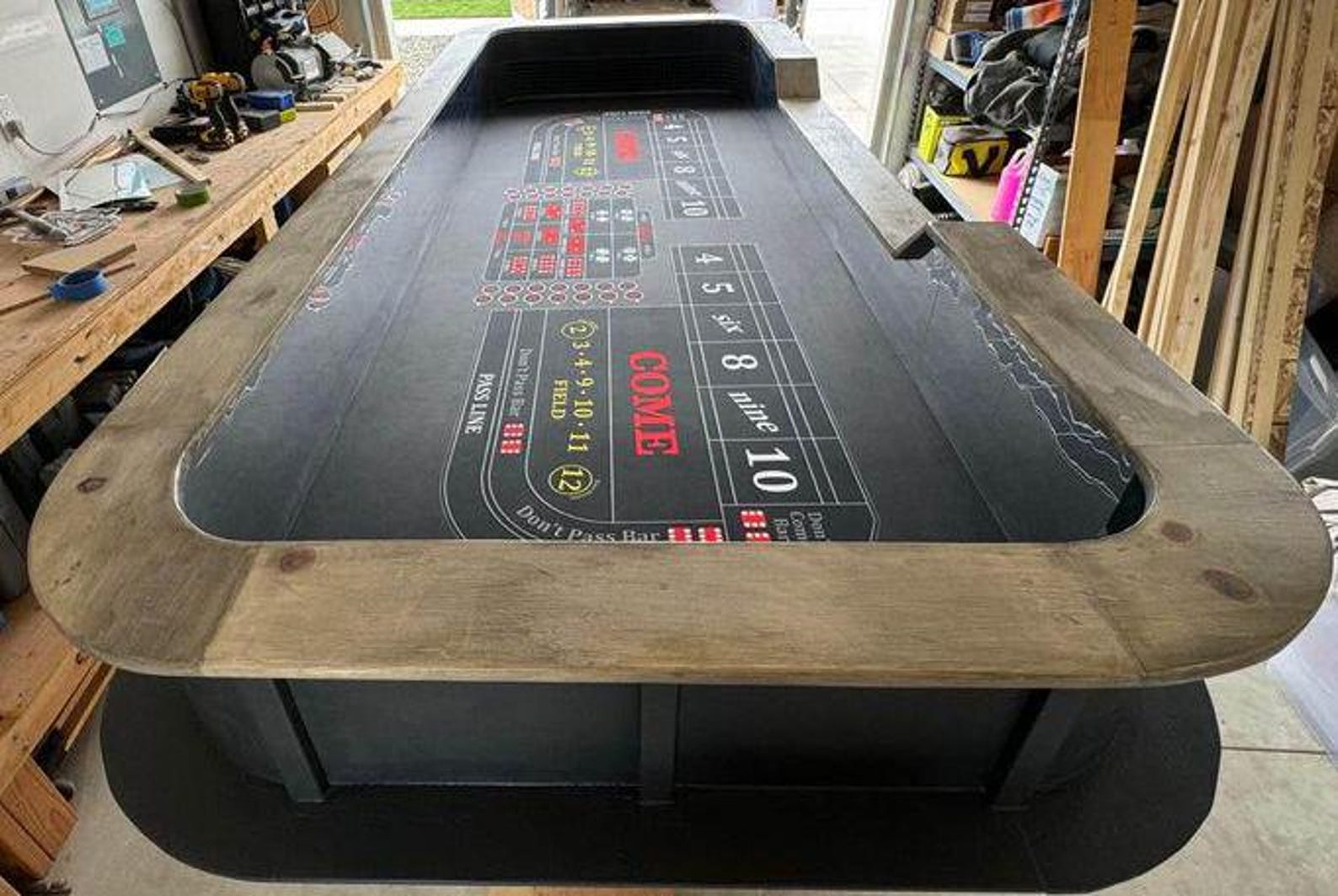 10 Foot Craps Table - Etsy