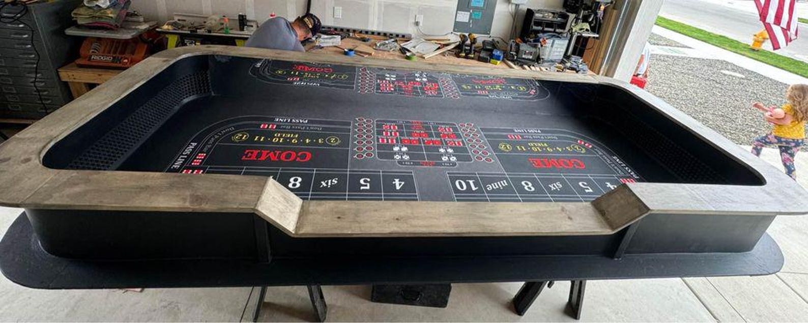 10 Foot Craps Table - Etsy