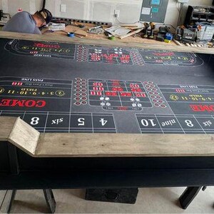 10 Foot Craps Table - Etsy