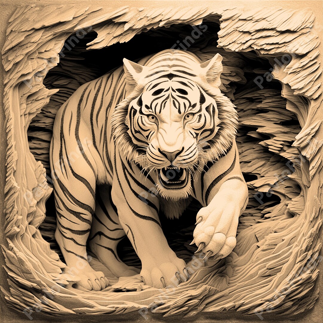 Laser Burn Engrave PNG, 3D Illusion Image Photo, Laser Cut Carve ...