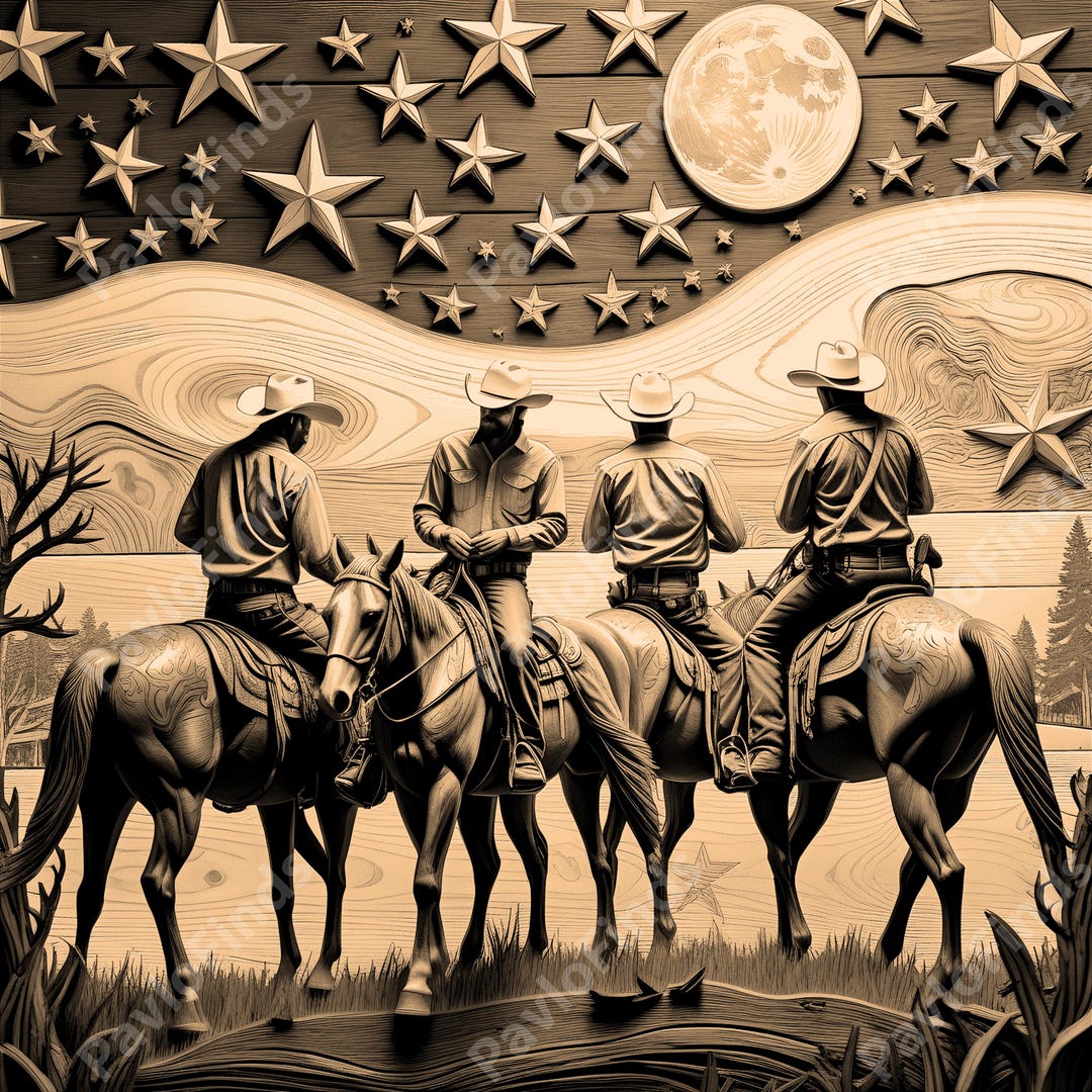 Laser Burn Engrave PNG File, 3D Illusion Image Photo, Wood Cut Carve ...