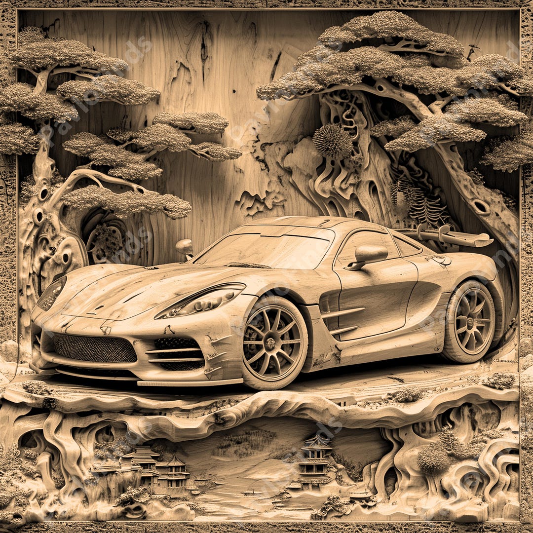 Laser Burn Engrave, PNG Digital File, 3D Illusion Image Photo Picture ...