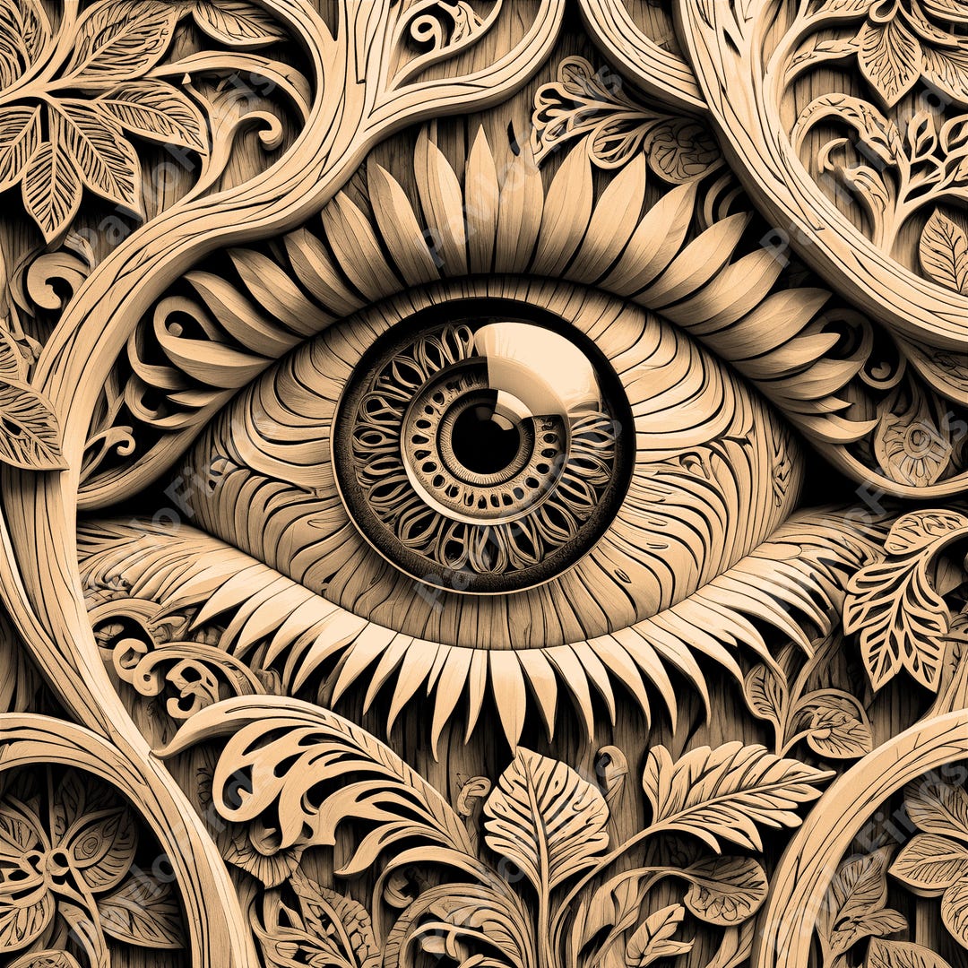Laser Engrave Burn PNG Files, 3D Illusion Image Photo, Wood Cut Carve ...