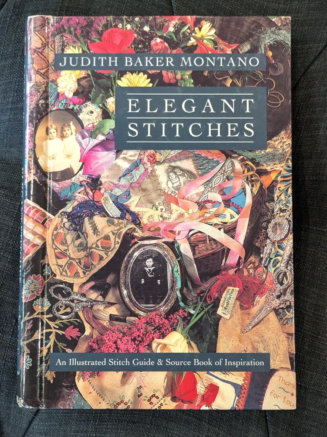 Elegant Stitches by Judith Baker Montano ~ 1995 Embroidery Book Spiral ...