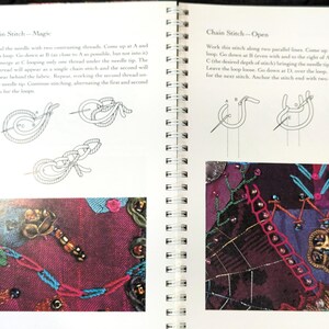 Elegant Stitches by Judith Baker Montano 1995 Embroidery Book Spiral ...