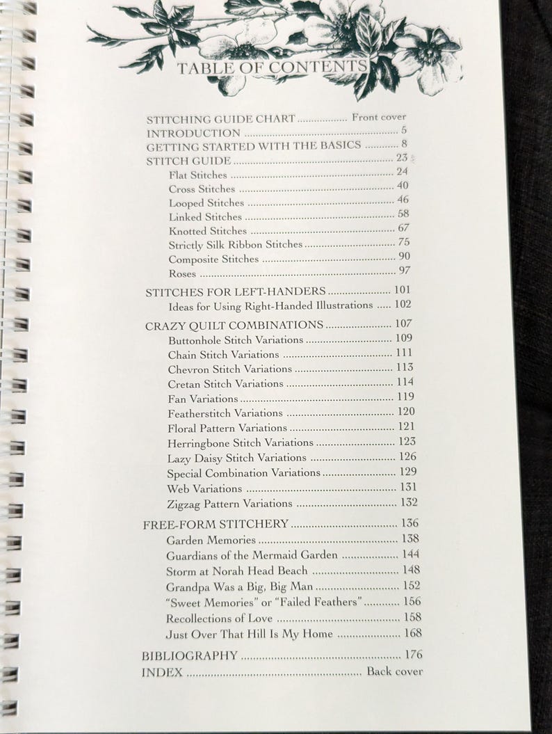 Elegant Stitches by Judith Baker Montano 1995 Embroidery Book Spiral ...