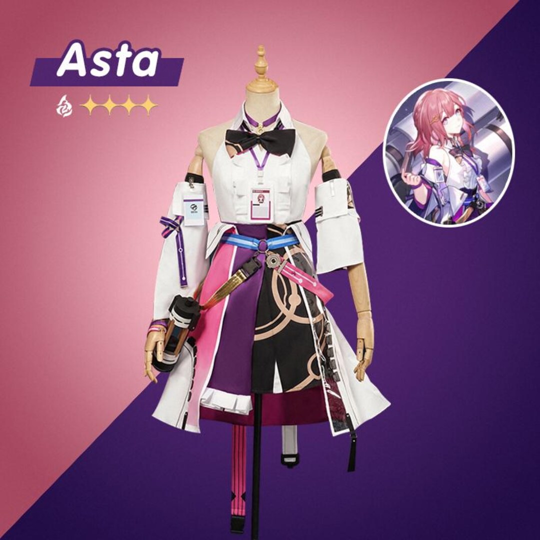 Honkai: Star Rail Asta Handmade Cosplay Complete Costume Asta Wig Asta ...