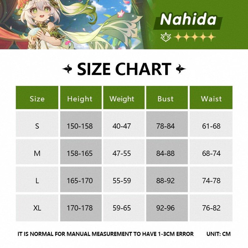 Genshin Impact Nahida Handmade Cosplay Complete Costume Nahida Wig - Etsy