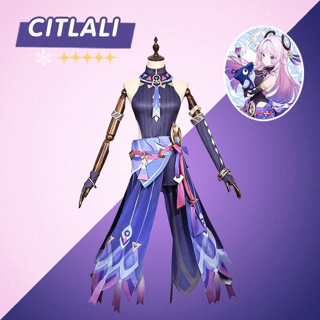 Genshin Impact Citlali Handmade Cosplay Complete Costume Citlali Wig ...