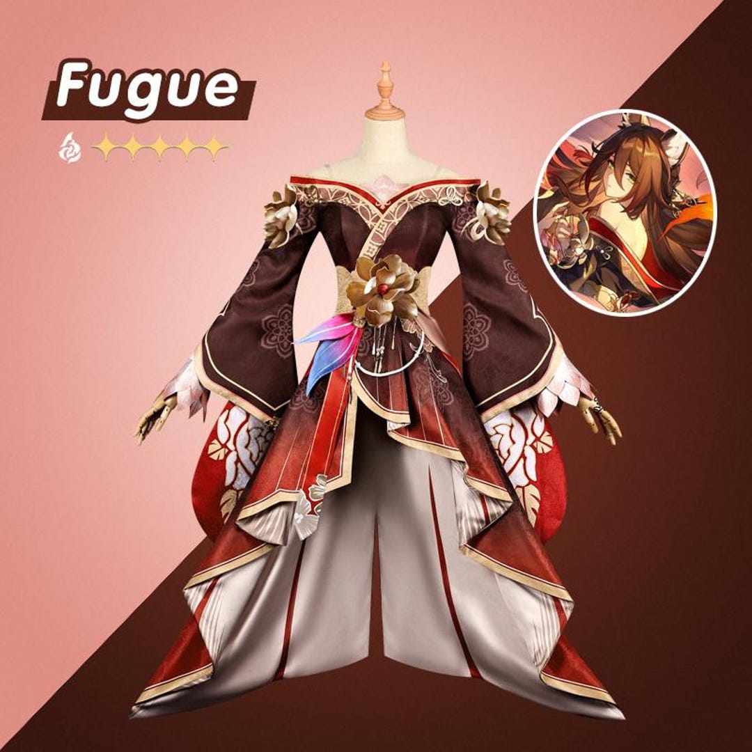 Honkai: Star Rail Fugue Handmade Cosplay Complete Costume Fugue Wig ...