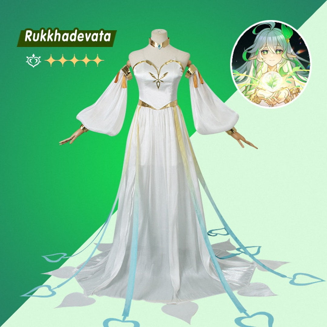 Genshin Impact Greater Lord Rukkhadevata Handmade Cosplay Complete ...