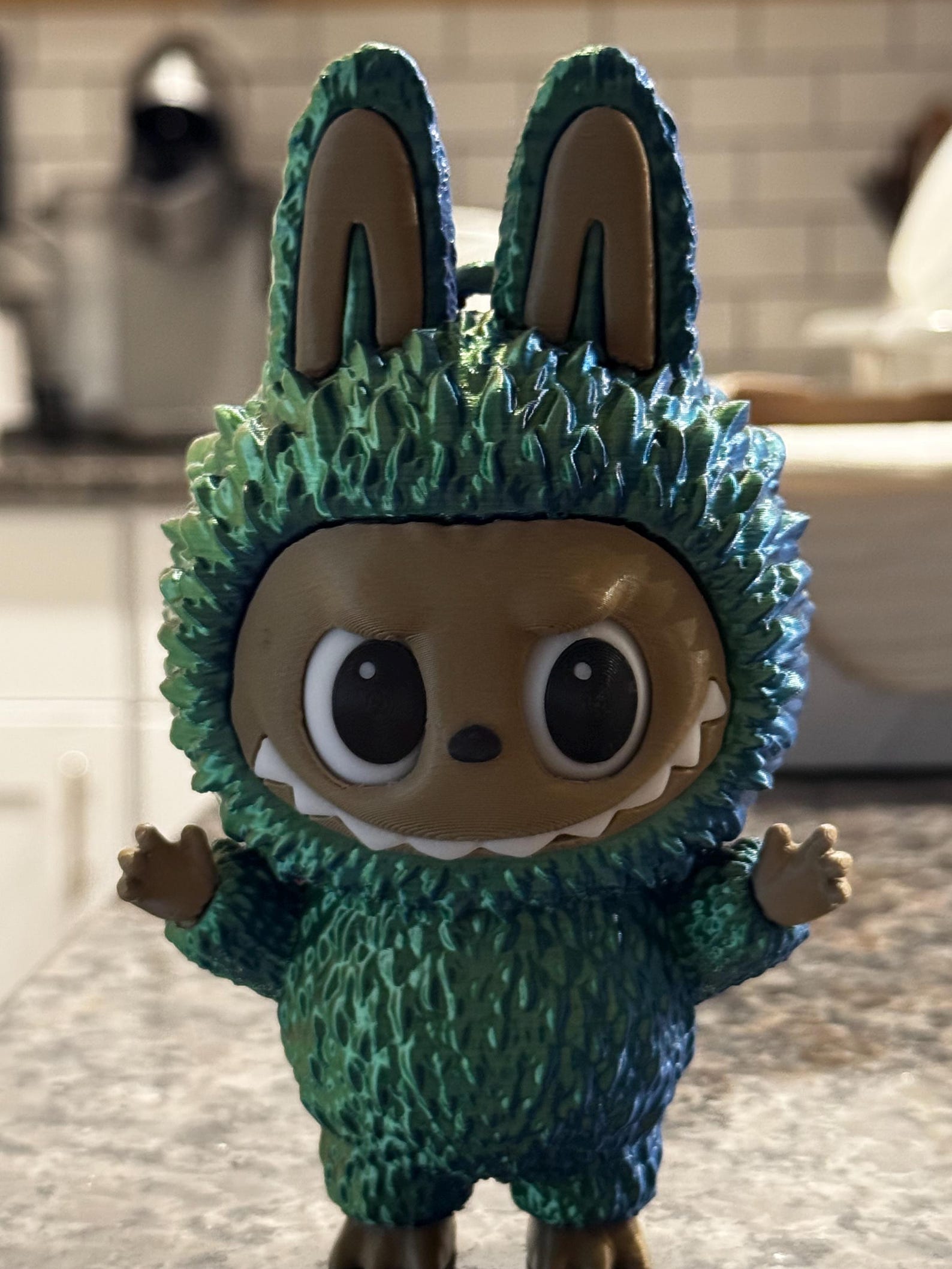 6 Inches Tall - Custom 3D Printed Labubu Figure – Made to Order ...