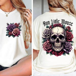 Run Little Mouse PNG, Trendy Rose Skeleton Png, Haunting Adeline PNG ...