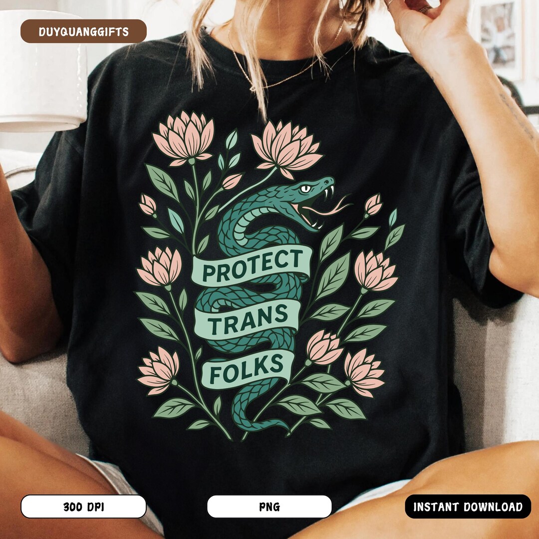 Protect Trans Folks PNG, Trans Rights Are Human Rights Design, Pride ...