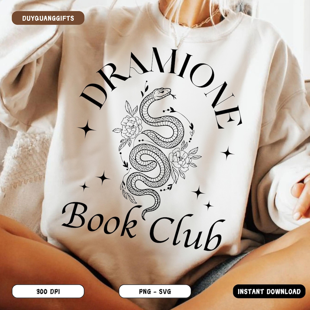 Dramione Book Club PNG SVG, Enemies to Lovers Fanfic Shirt Design ...