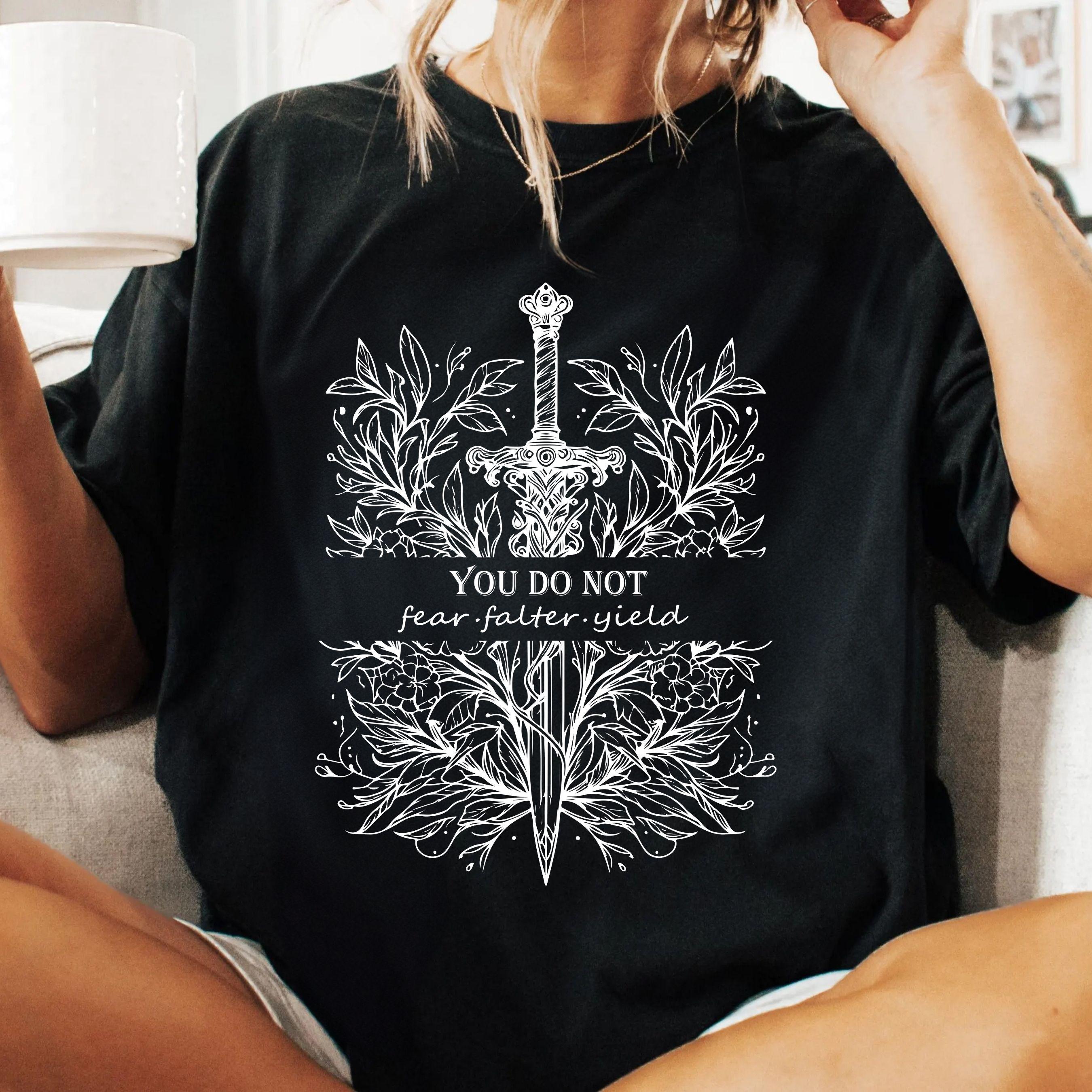 You Do Not Yield Throne of Glass Svg Png, Throne of Glass Merch Shirts ...