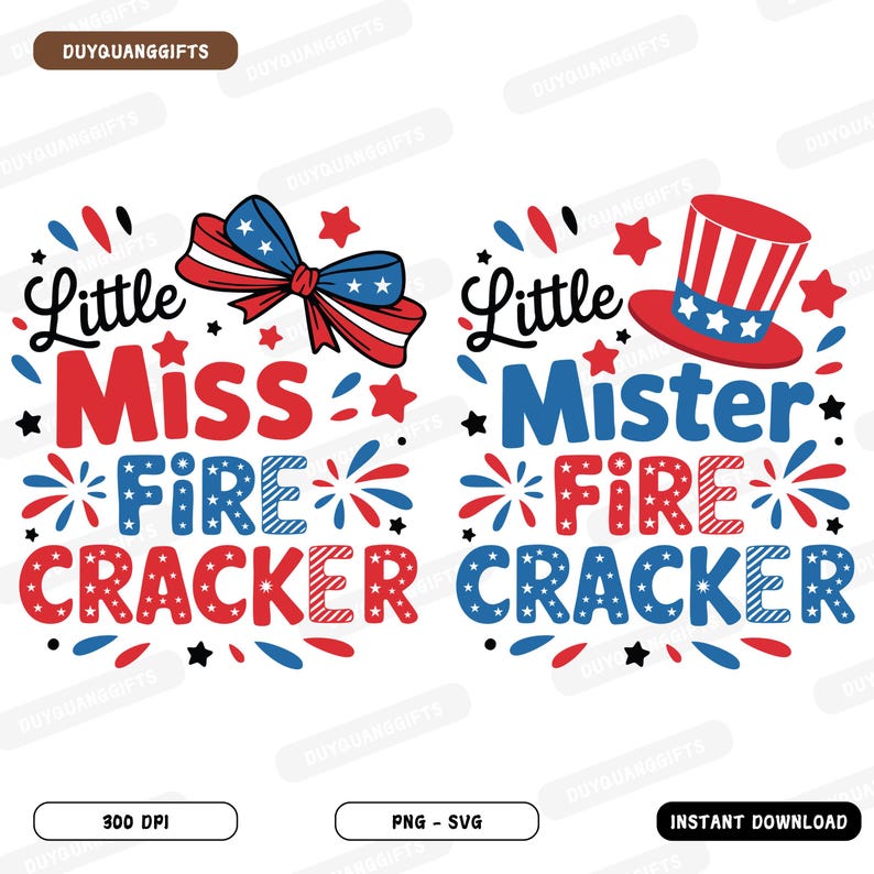 Little Firecracker PNG SVG, My First 4th of July Sublimation PNG ...