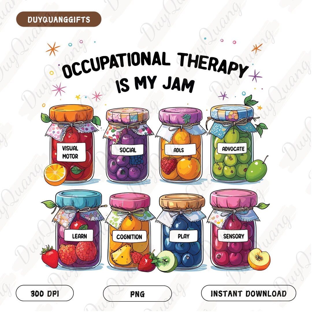 Occupational Therapy Png Files, Occupational Therapist Png, Ota Gift ...