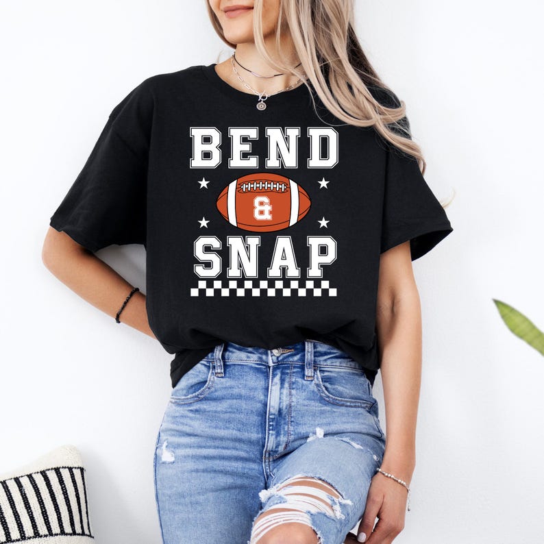 Bend and Snap Football PNG SVG, Cute Game Day Design, Fall Football ...