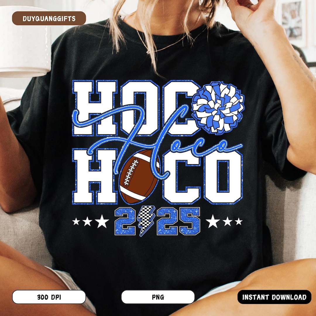 Hoco 2025 PNG, Homecoming PNG Design, High School Reunion PNG, Retro ...