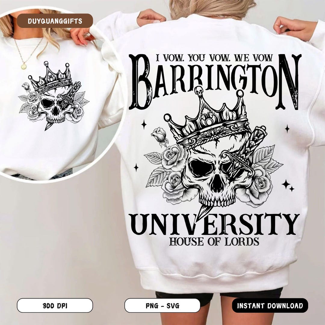 Barrington University SVG, Book Lover Png, the Ritual Shirt Design ...
