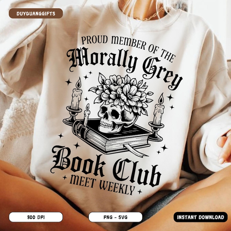 Morally Grey Bookshelf - Etsy