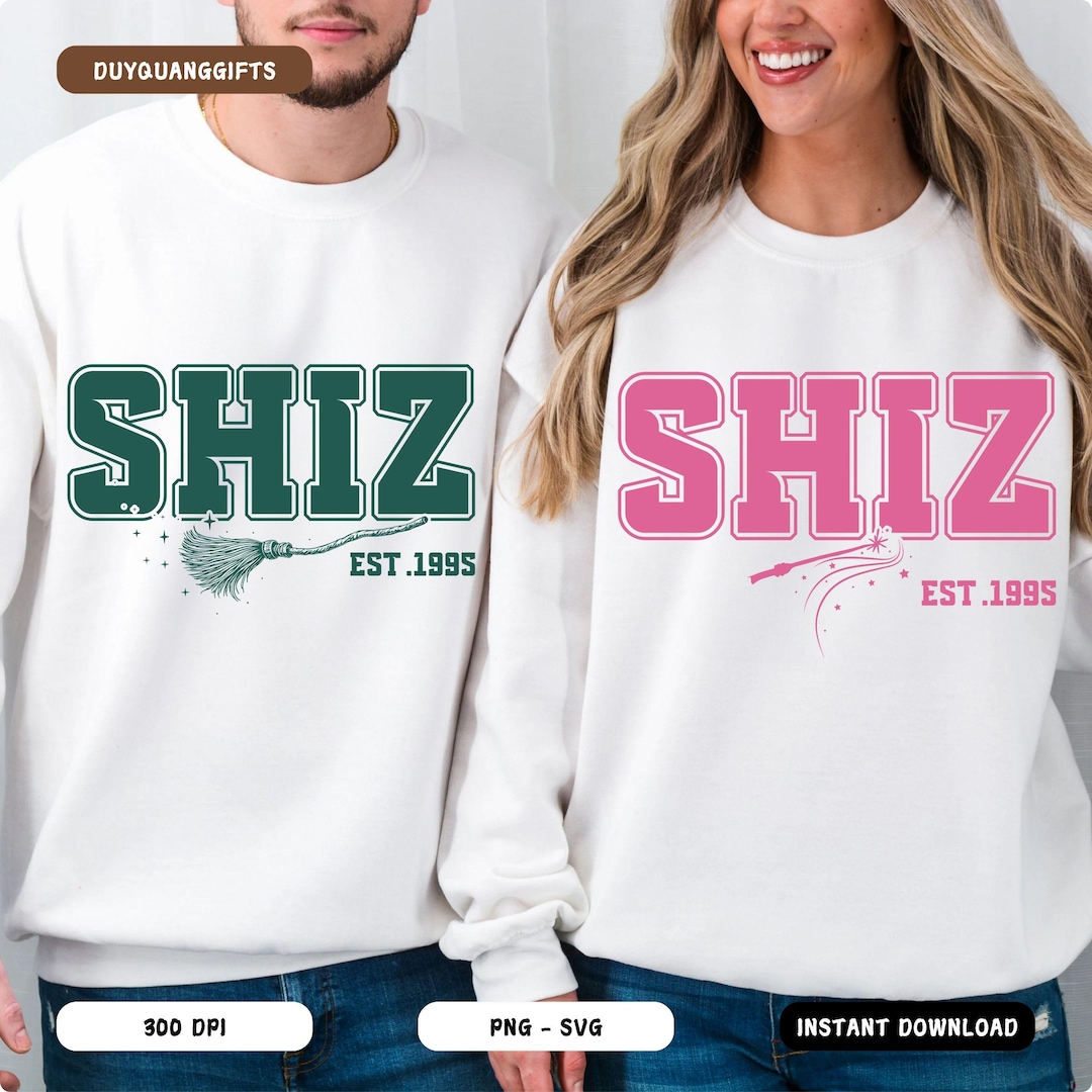 Shiz SVG PNG, Wicked Wand and Broom Svg, Funny Wicked Elements Svg ...