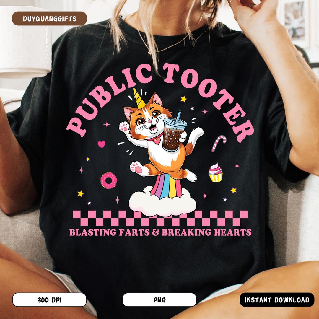Public Tooter PNG, Funny Adult Humor Shirt Design, Raunchy Gag Gift ...