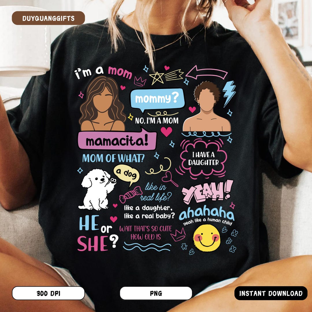 Mommy Mamacita PNG, Funny Latina Mom Quote Sublimation, Viral Meme ...