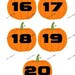 Counting Pumpkins 1-20 - Etsy