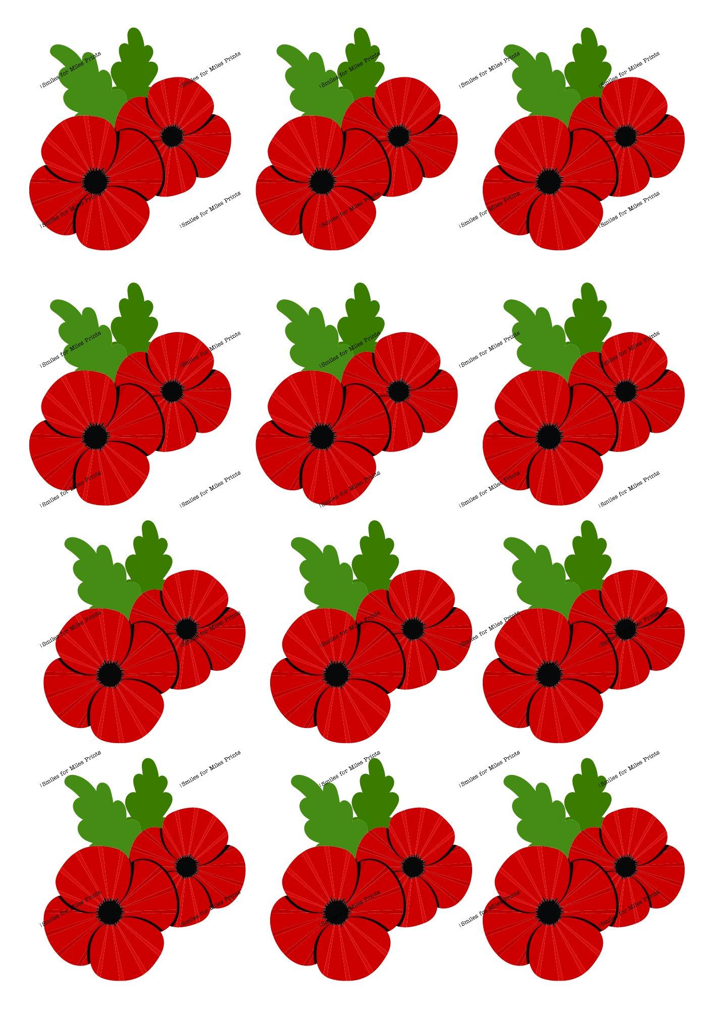 Remembrance Day Wreath Craft - Etsy