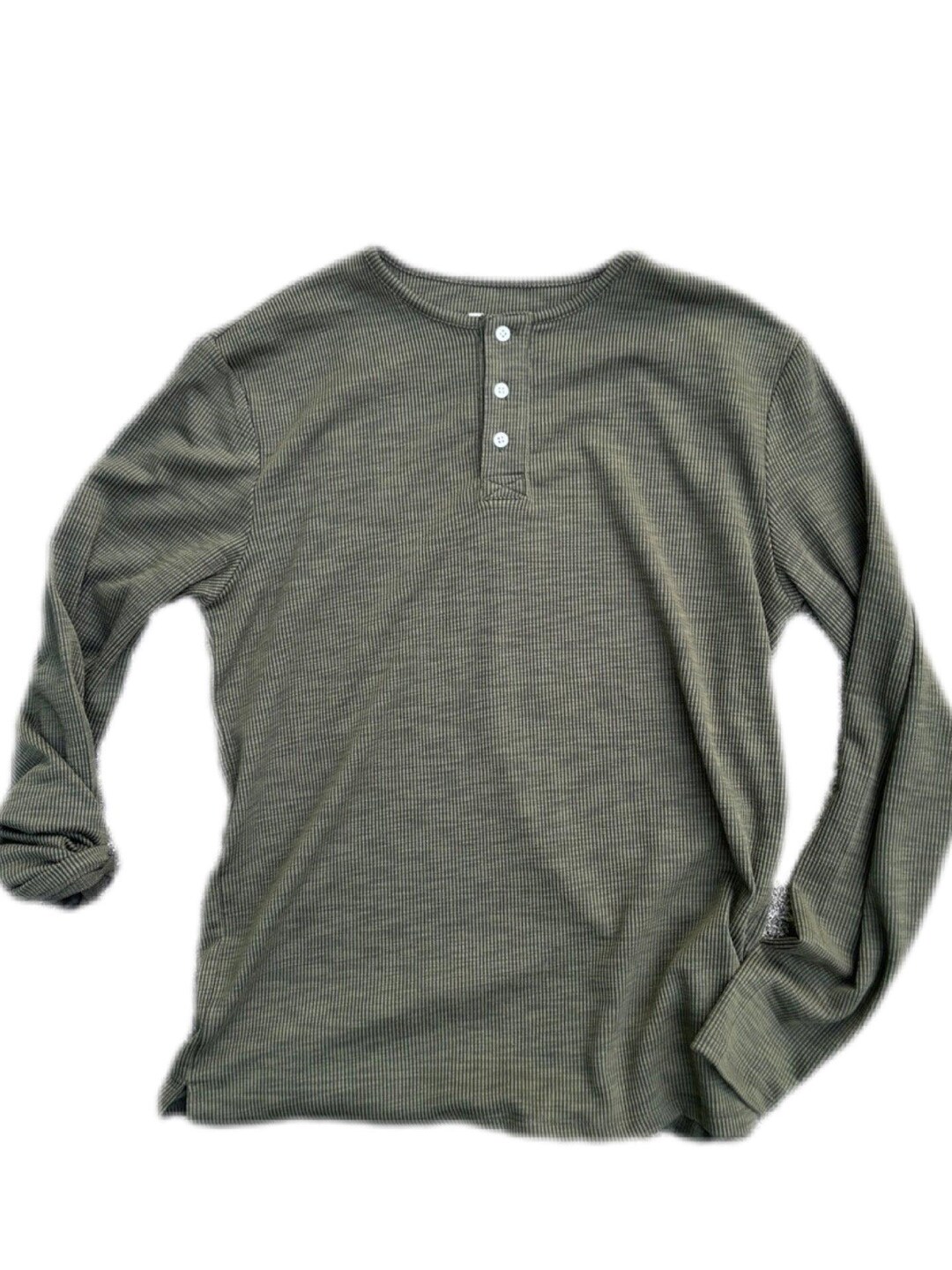 Ledger & Ford Folsom Henley olive - Etsy