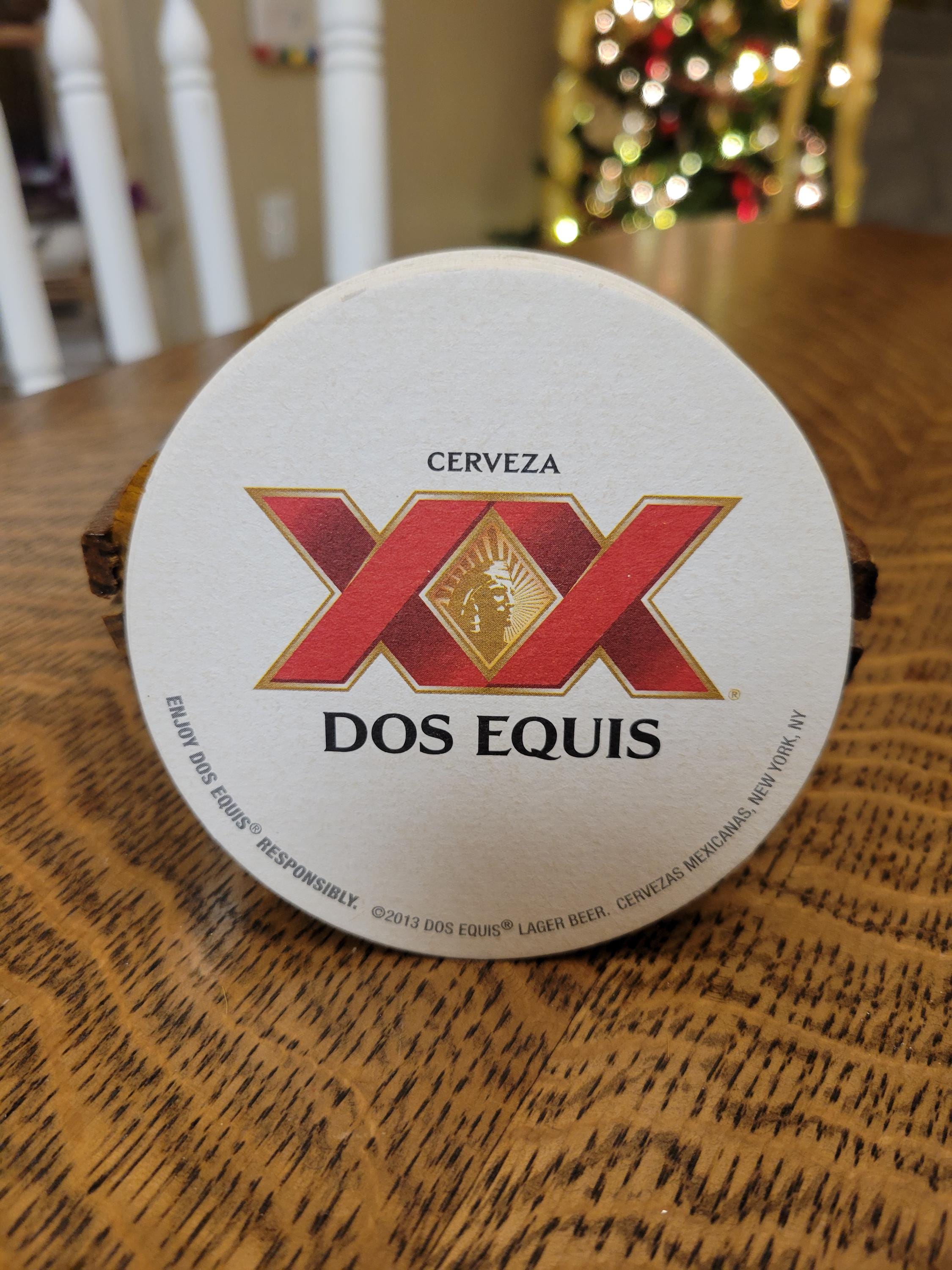 Vintage Dos Equis Cardboard Bar Coasters (9) - Etsy