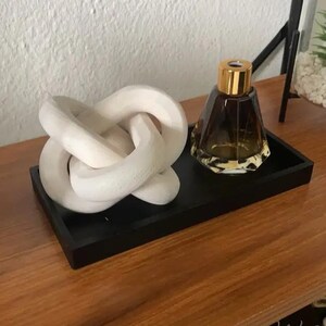 Hand Carved Wooden Chain Decoration for Home Decor - Modern Farmhouse ...